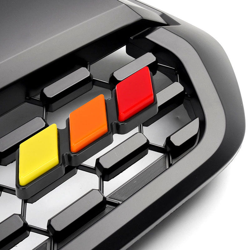 Roxmad Tri-color Front Grill Badge Emblem for Toyota Tacoma